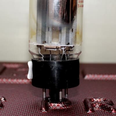 GE 5U4GB 5U4 5U4G GRAY PLATE DUAL TOP AND SIDE GETTER TEST | Reverb