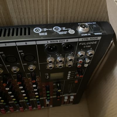 FULODE CT-80S Professional audio mixer 8 Channel with MP3 | Reverb