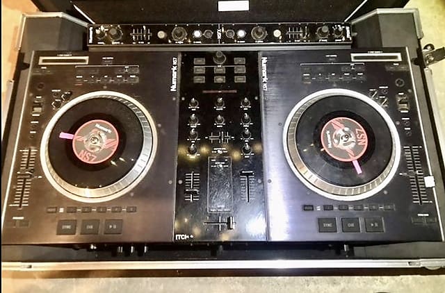 Numark NS7 with NS7FX and Hard Case | Reverb