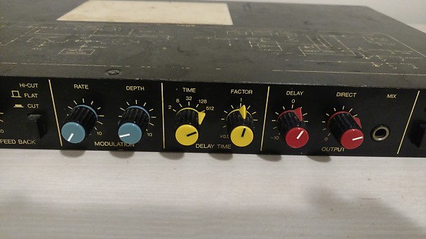 Ross Digital Delay Time Machine Rack Modulation Chorus | Reverb