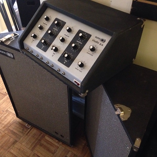 Sunn Studio PA 70's Black Tolex | Reverb