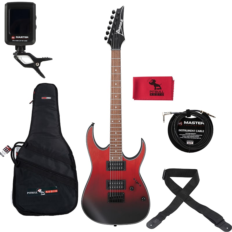 Ibanez RG421EX RG Guitar Trans Crimson Fade Matte w/ Bag | Reverb