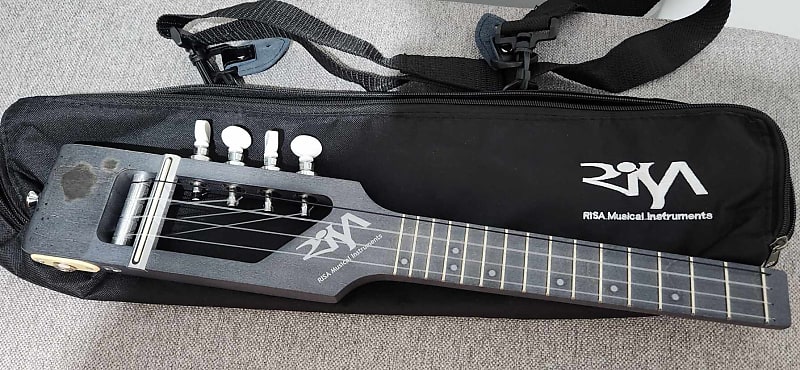 Risa Electric Ukulele (Uke Solid) - Concert in black | Reverb
