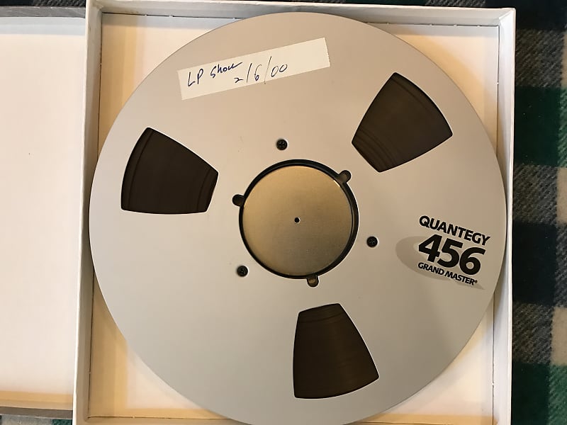 QUANTEGY 456 Grand Master - 1/2” Analog Recording Tape | Reverb