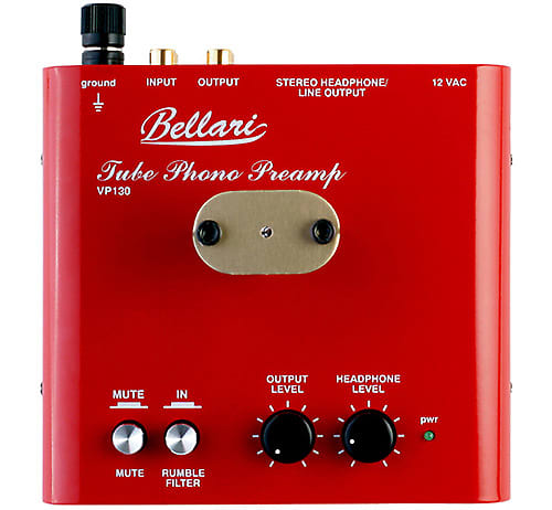 Bellari Rolls VP130 Tube Phono Preamp | Reverb