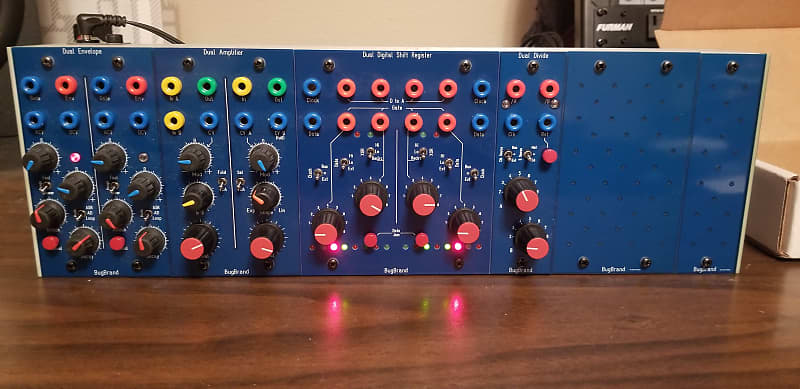 Bugbrand Modular 11FW case with modules | Reverb