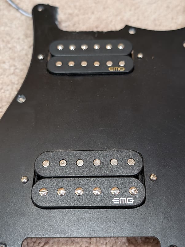 EMG Retroactive Hot 70's Set + Wiring 2020's - Black | Reverb