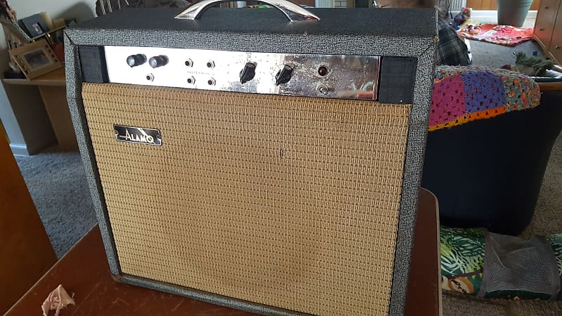 1965 Alamo Titan Model 2572 Tube Guitar Amp | Reverb