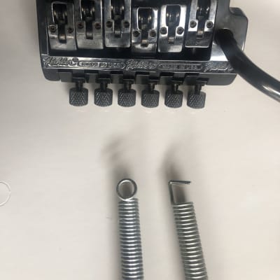 1980s Kahler Auto Latch System OEM factory pack (Black Bar) | Reverb