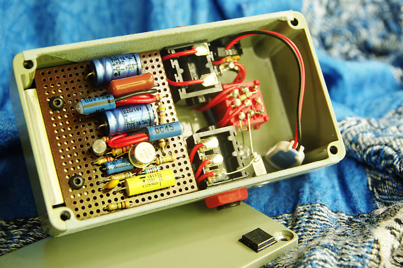 Model-25 Germanium Pre-Amp (1960s Helios Line Amp / Olympic | Reverb