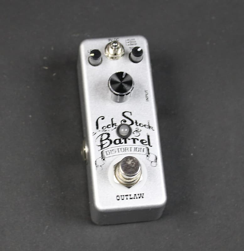 Outlaw Effects Lock Stock Barrel Distortion Pedal | Reverb Australia