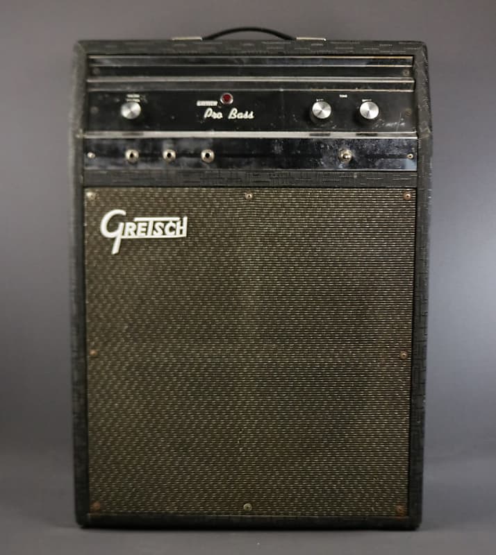 VINTAGE 1968 Gretsch Pro Bass Amp (130) | Reverb