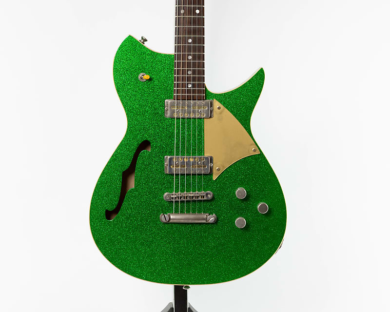 Fano Alt De Facto RB6 Thinline 2023 - Candy Green Sparkle | Reverb