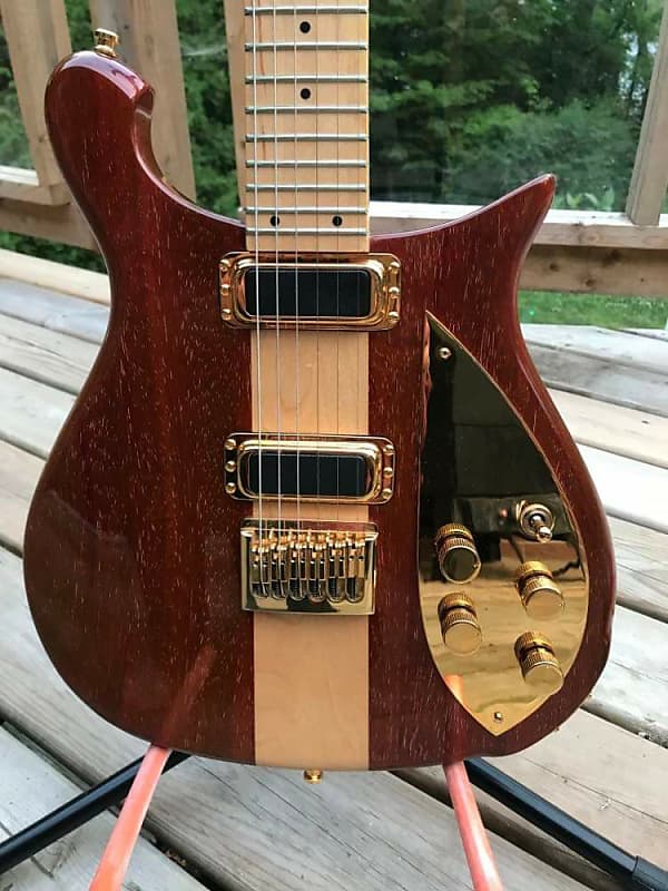 1999 Rickenbacker 650 F "FRISCO" Brown Vermillion (Natural) | Reverb