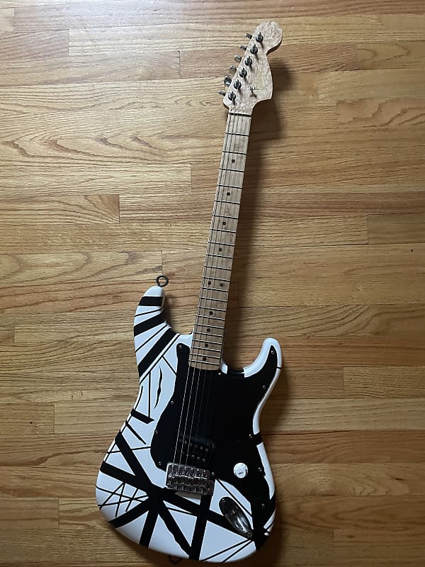 78 Franky Van Halen Locke Custom Guitars Body Musikraft Neck | Reverb