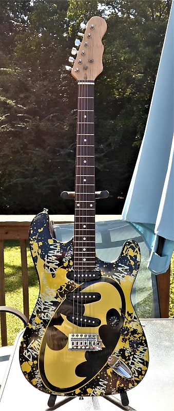 Batman Guitar | Reverb