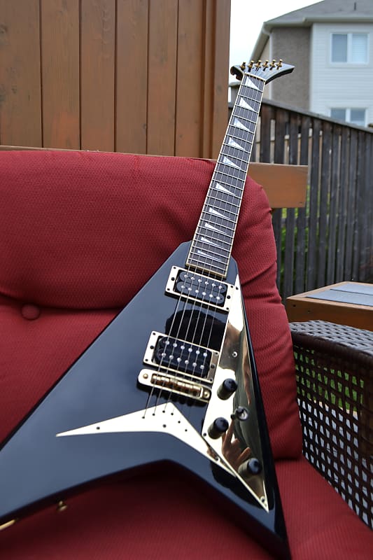 Jackson USA Original Rhoads 1995 Black | Reverb