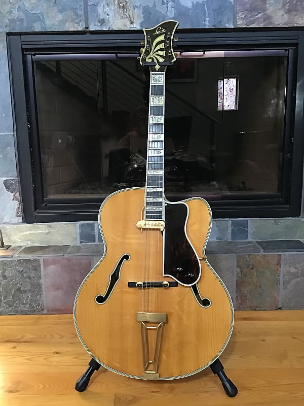 Levin Model 1N De Luxe Archtop Guitar 1952 - Natural | Reverb