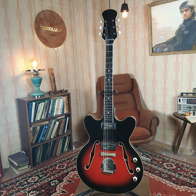 Orfeus Orpheus Hebros Electric guitar Bulgaria USSR Soviet | Reverb