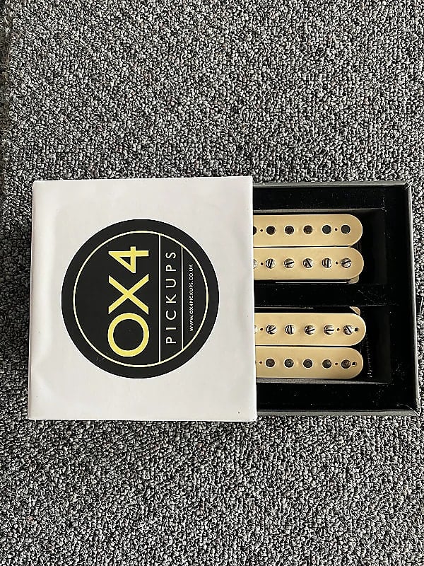 OX4 BEANO Humbucker Pickups Set - Cream | Reverb