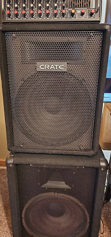 Crate P15 PA Speakers | Reverb