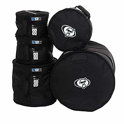 Protection Racket Set 1 5-Piece Drum Case Set 10x8 w/Rims, | Reverb