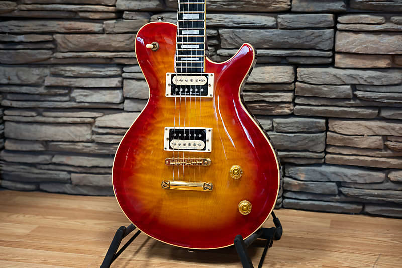 1999 Dean Evo Premium in Cherry Sunburst w/ Dean Hard Case | Reverb