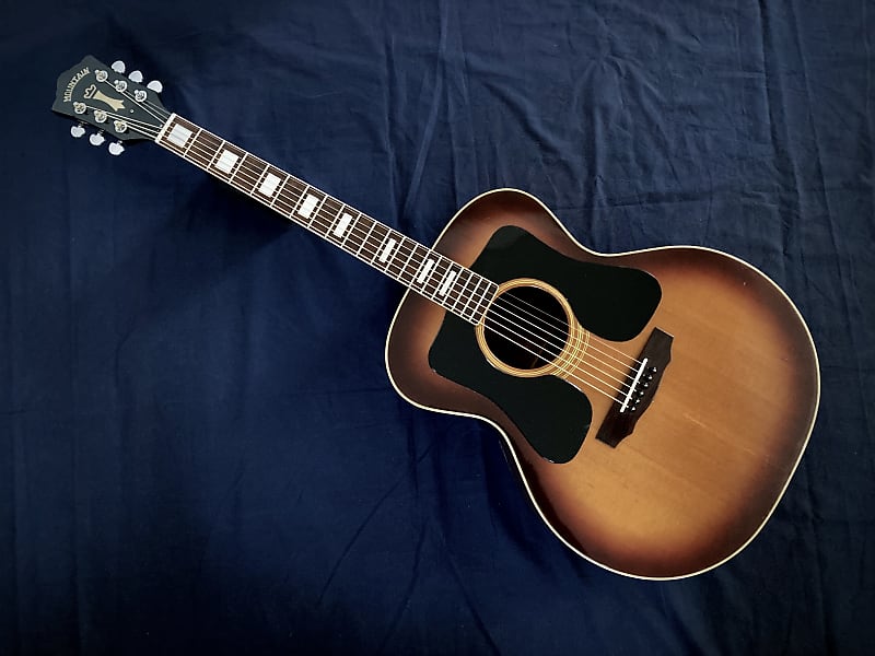 Mountain W-450 S Guild F-50 model by Hayashi Double-pickguard | Reverb