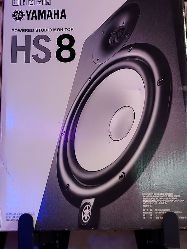 Yamaha HS8S 8" Powered Subwoofer Studio Monitor | Reverb