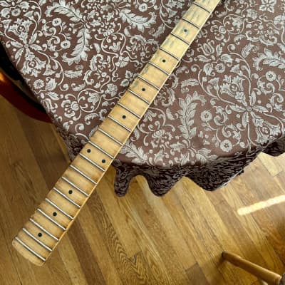 Fender Precision Bass Neck 1968 with original tuners | Reverb