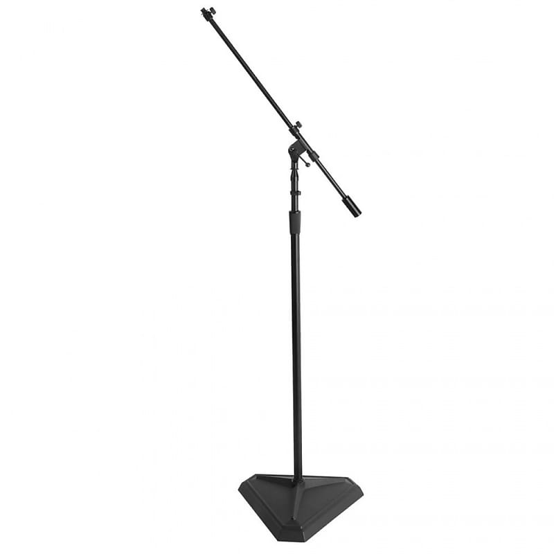 On-Stage SMS7630B Hex-Base Studio Microphone Stand with | Reverb