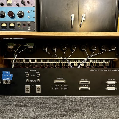 Quad Eight Custom Line Mixer 16x8x2 / Jensen Transformers / | Reverb
