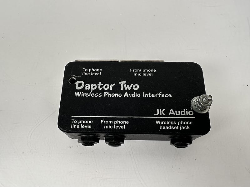 JK Audio DAP2 Daptor Two Wireless Phone Interface | Reverb