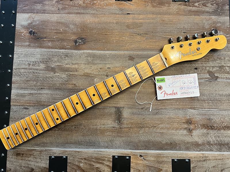 Fender Telecaster Custom Shop Neck 1954 U shape | Reverb