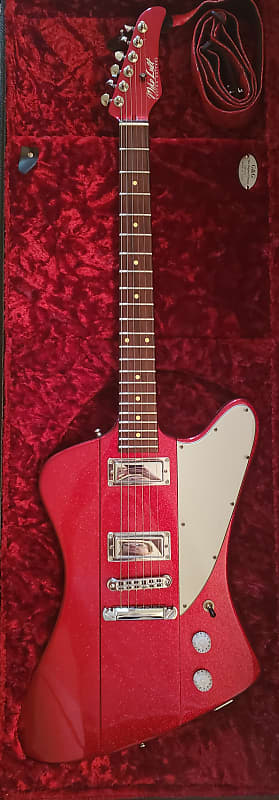 Mike Lull Firebird Rising 2012 Sparkle Red | Reverb