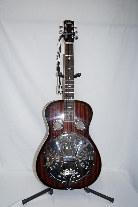 Beard Square Neck Dobro Resonator with Case and Accessories | Reverb