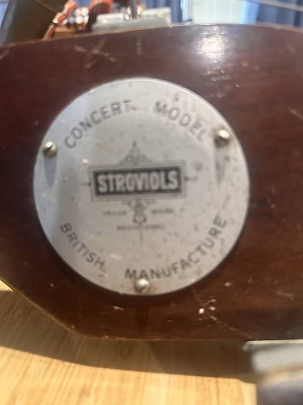 Stroviols concert 1920 - wood | Reverb