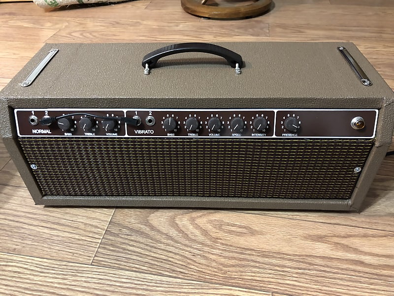 Brown face Fender Bandmaster/super 6g13 clone | Reverb