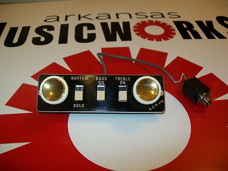 Genuine Hofner Wired Control Panel For Bass - BLACK, #HA2B-BC | Reverb