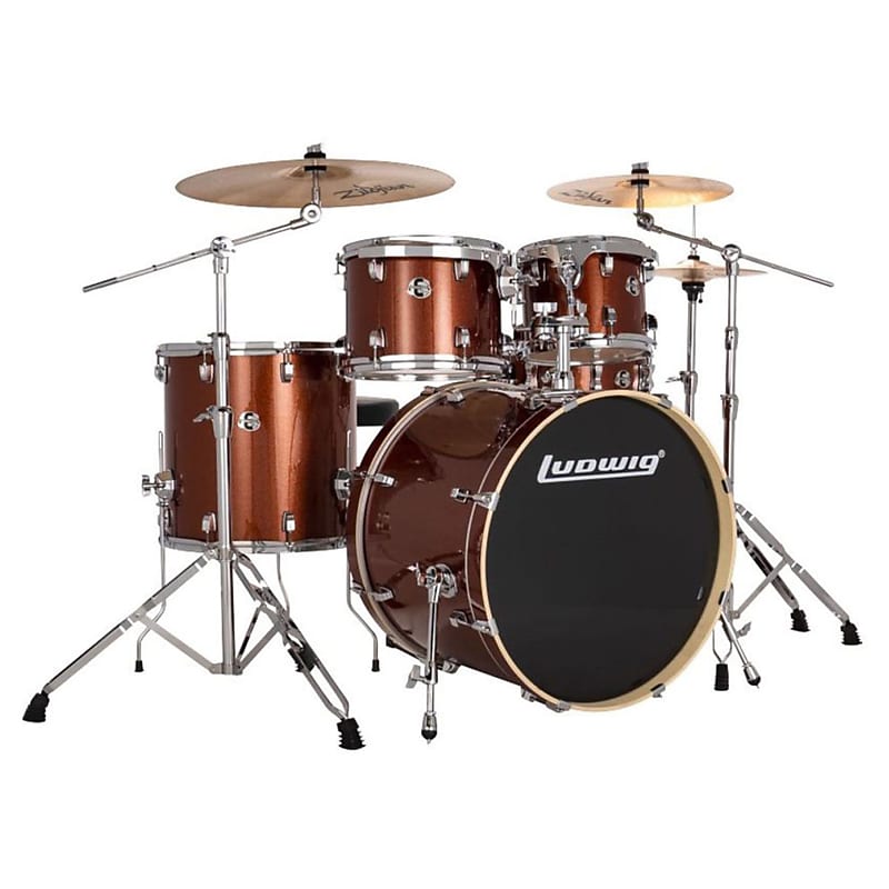 Ludwig Element Evolution 5pc Kit - Copper | Reverb