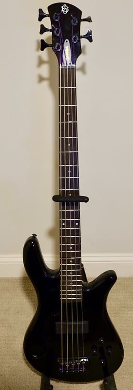 Spector SCORE5BKFL SpectorCore 5 Fretless Black Gloss | Reverb