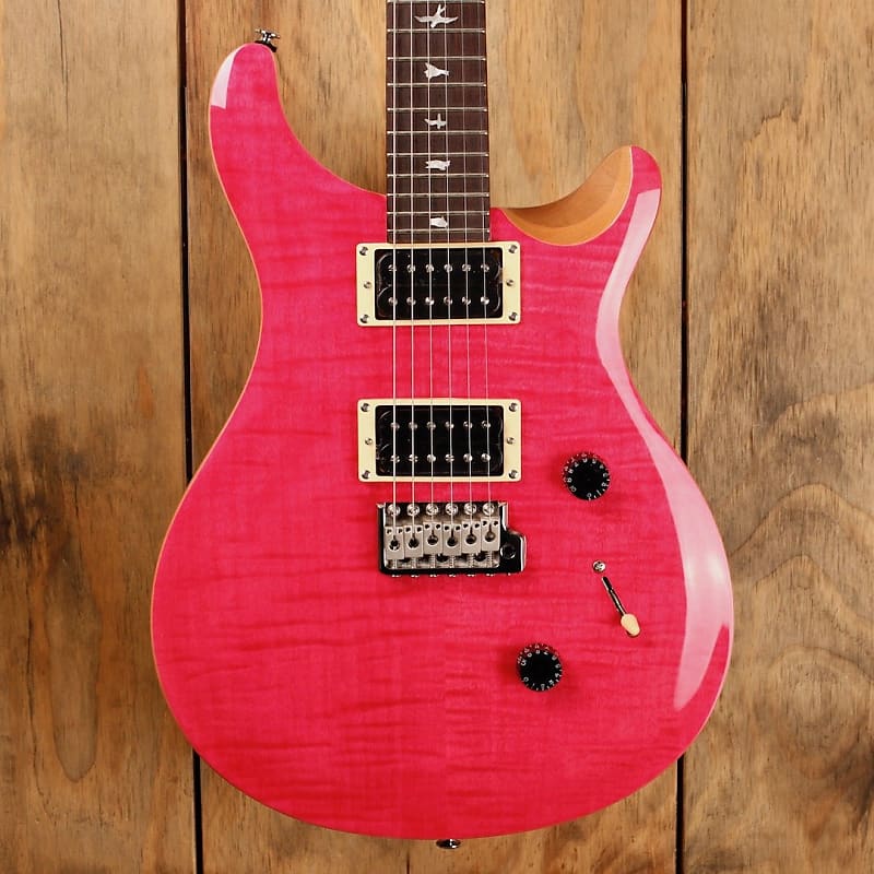 PRS SE Custom 24 Bonnie Pink (2021) | Reverb