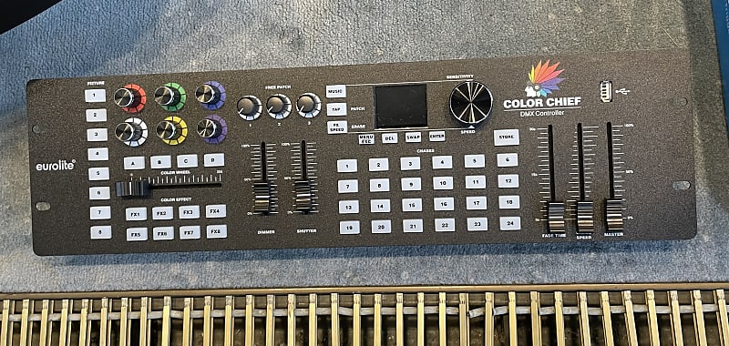 Eurolite DMX LED Color Chief Controller | Reverb