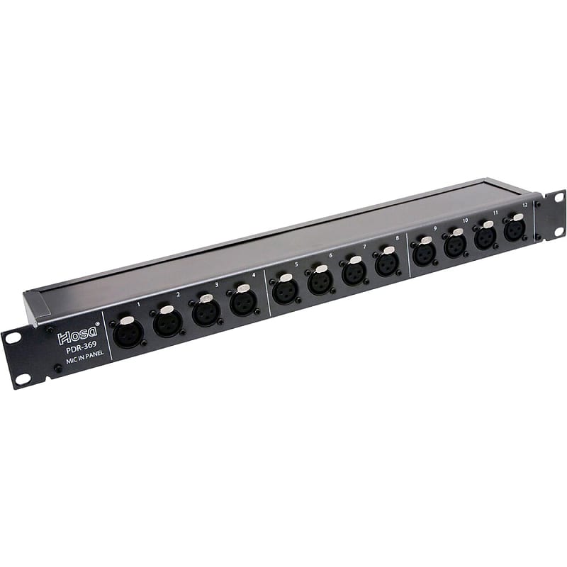 Hosa PDR369 PDR-369 XLR Patch Bay | Reverb