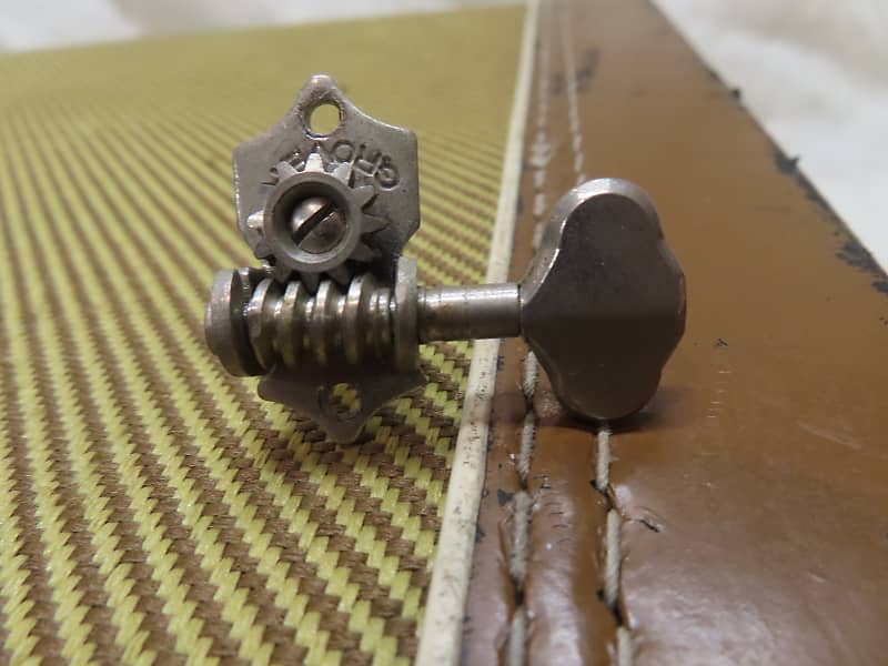 GROVER MARTIN 1950's BUTTER BEAN OPEN BACK NICKEL TUNER | Reverb