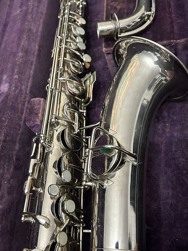 Rare vintage Conn C Melody saxophone , rolled tone holes . | Reverb