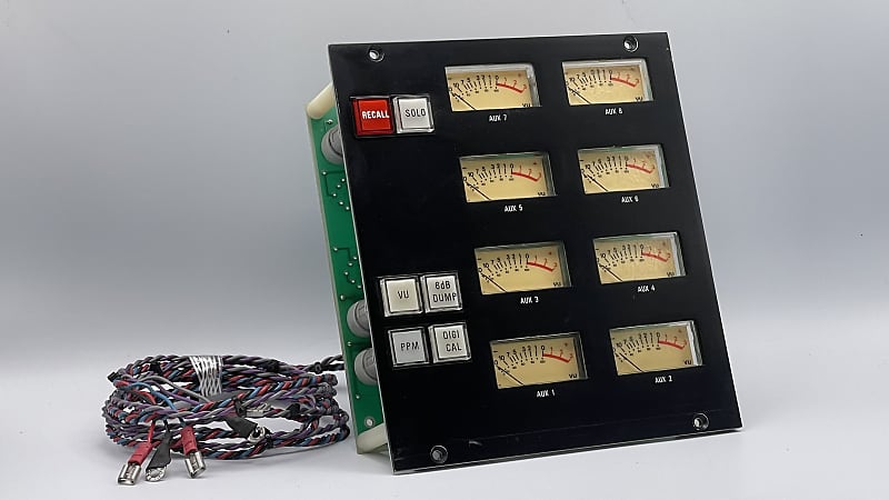 Neve VR/ VU- Meter Panel AUX Type. 87080 | Reverb