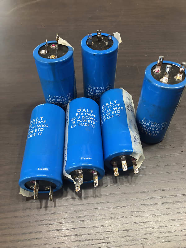 DALY Marshall 100 Watt Filter Capacitors September 1979 - | Reverb