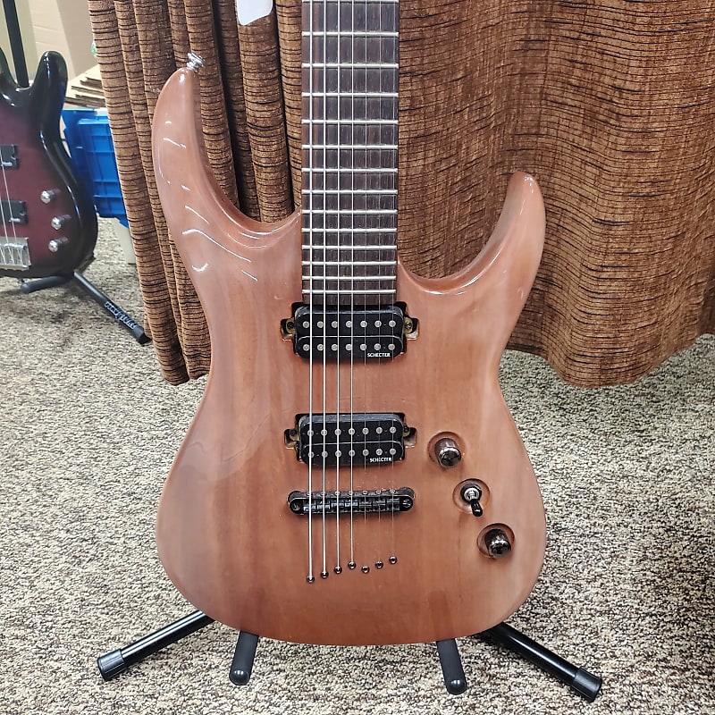 Douglas 7 String Electric Guitar with Schecter Pickups | Reverb
