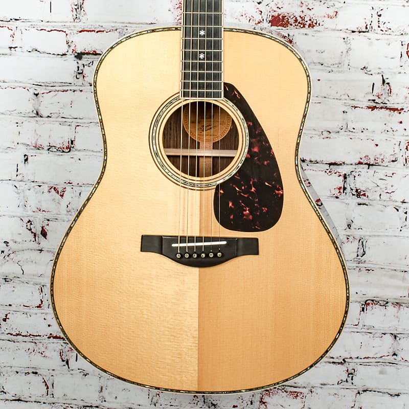Yamaha - LL36 - L-Series MIJ Jumbo Acoustic Guitar - Natural | Reverb